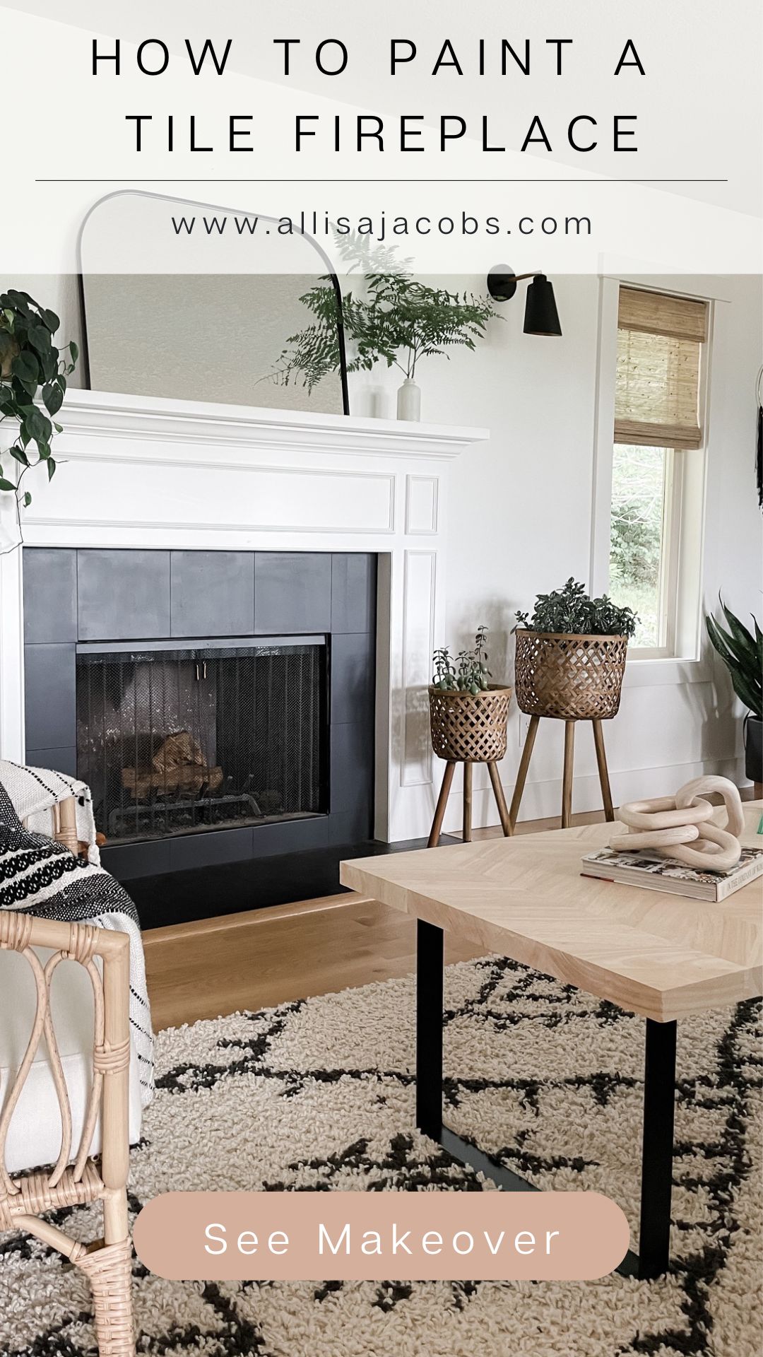How to Paint a Tile Fireplace (Step-by-Step Guide)