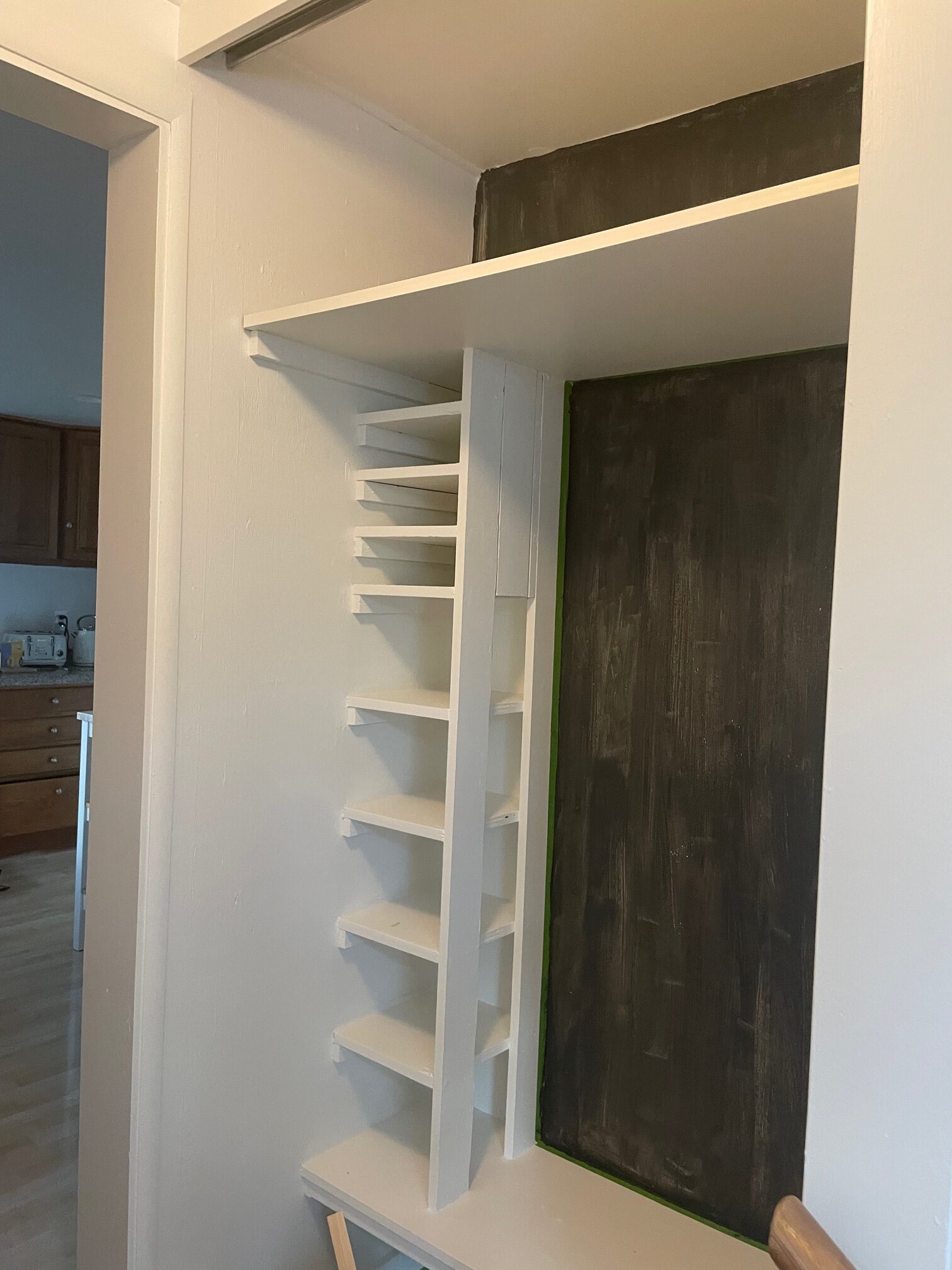 Simple Hall Closet Makeover - Easy Weekend DIY - allisa jacobs