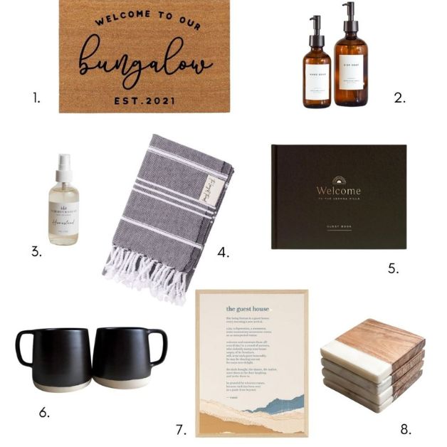House Guest Essentials - Unique Etsy Finds - allisa jacobs