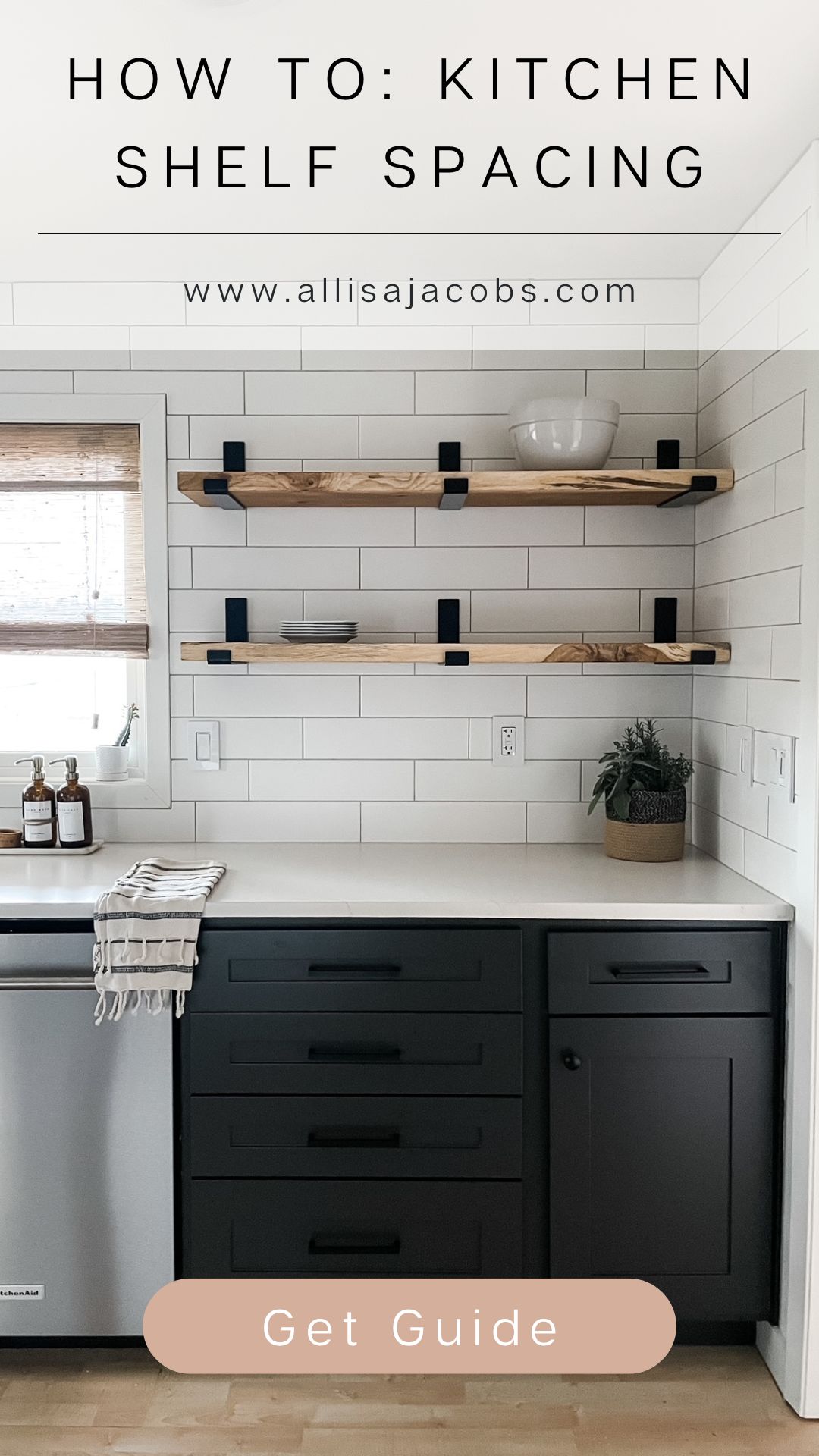 Kitchen Shelving Spacing and Sizing