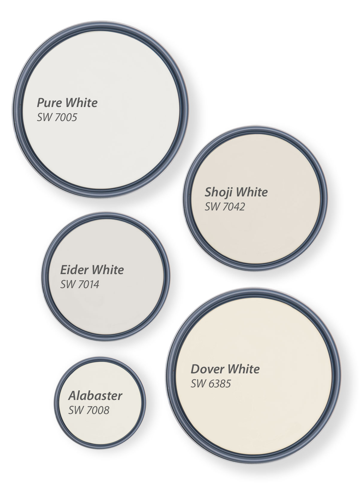 Chantilly Lace vs Pure White - Paint Comparison - Allisa Jacobs Home ...